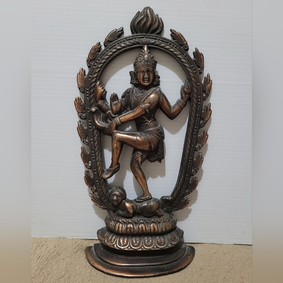 Art | Lord Shiva Natraj God Natraja Statue Religious Dancing Antique ...